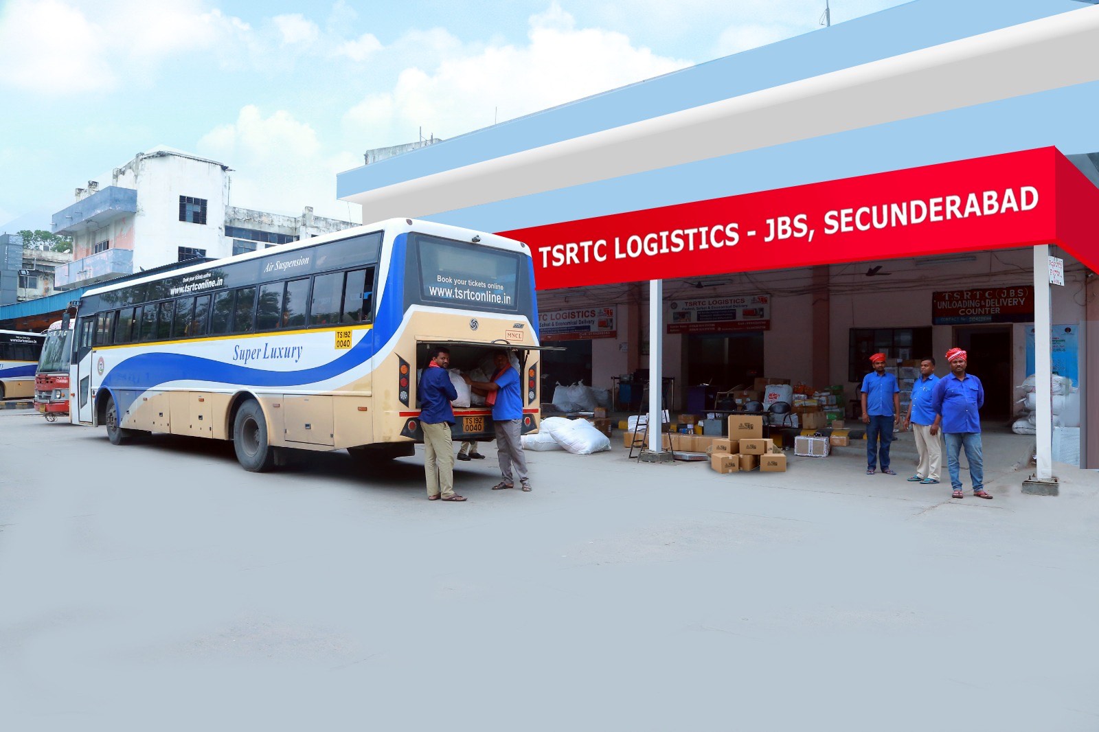 TGSRTC Parcel,P.Covers,Cargo Booking service